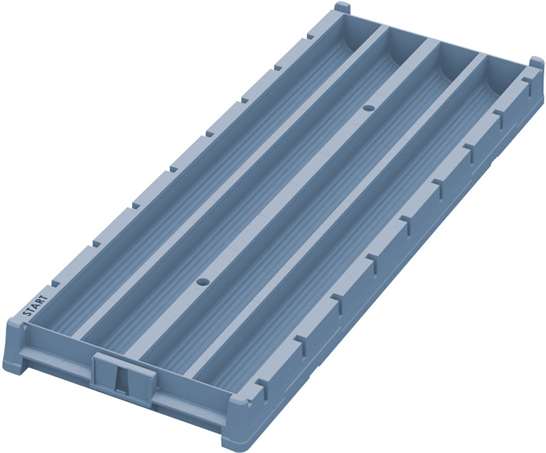 Discoverer® Series 2 Recycled Plastic Core Tray