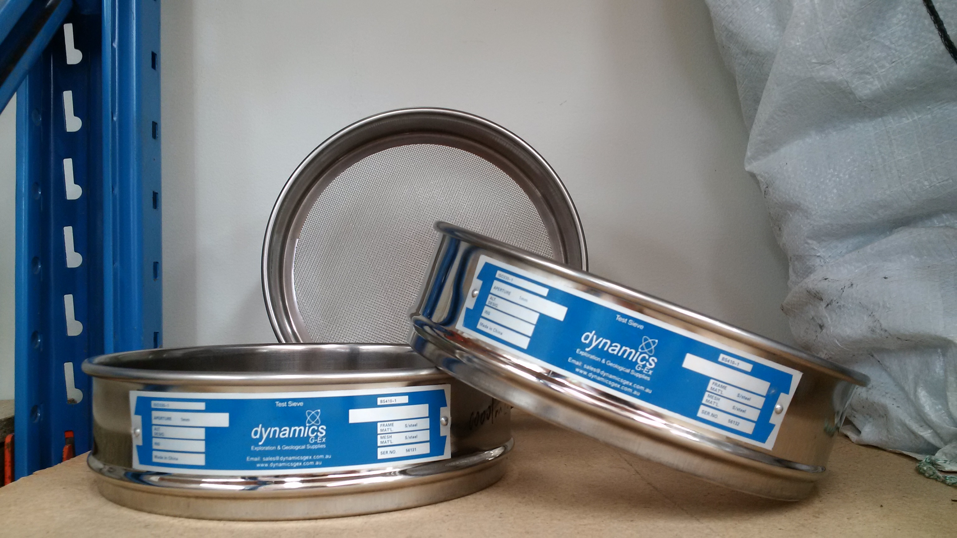 Laboratory Test Sieves (Stainless Steel), Certified & Precise